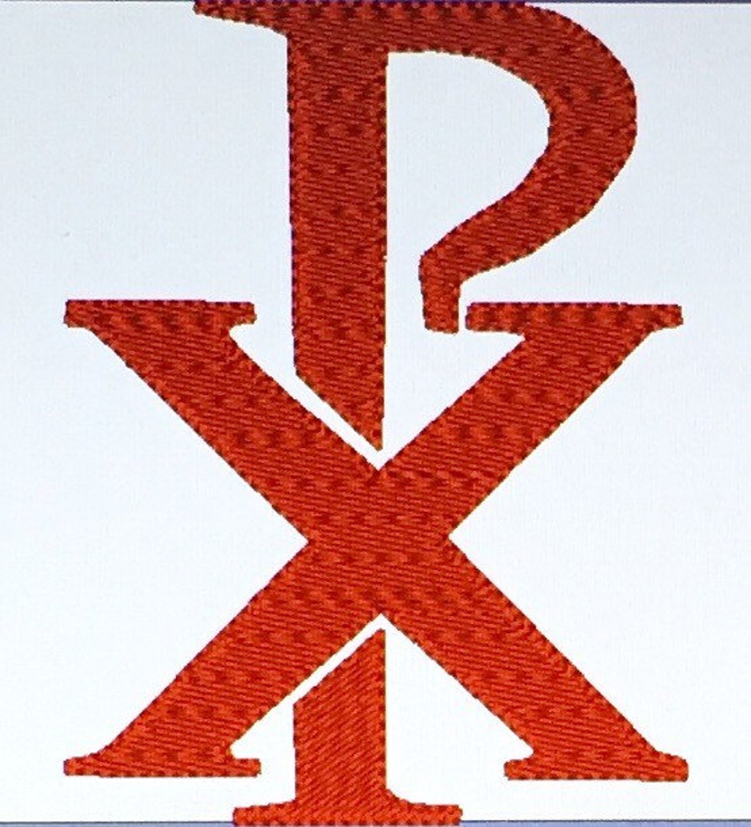 Chi Rho (4 X 4) for an EMBROIDERY MACHINE - Etsy