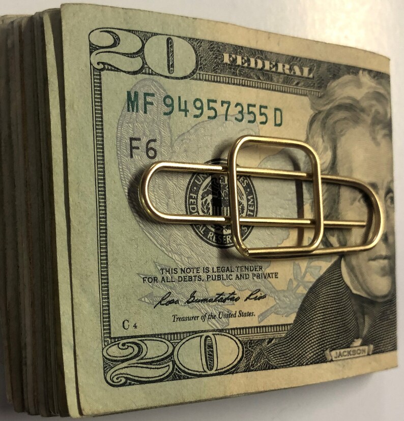 Thumbsquare Patented 24K Small Money Clip - Etsy