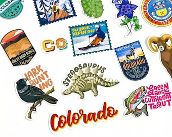 Colorado Sticker - Etsy