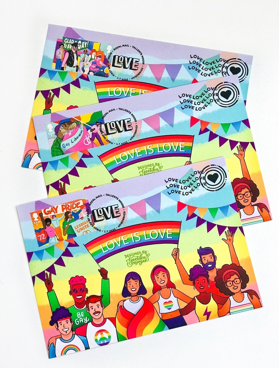 PRIDE Maxi Cards - Etsy