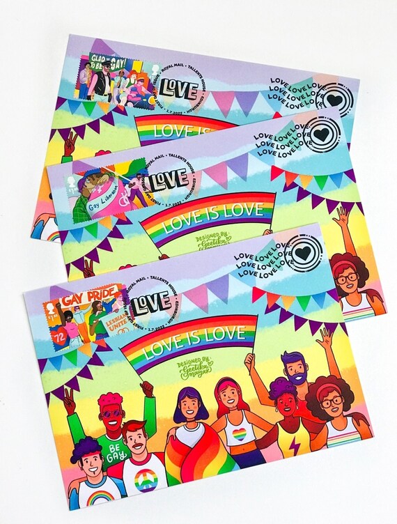 PRIDE Maxi Cards - Etsy