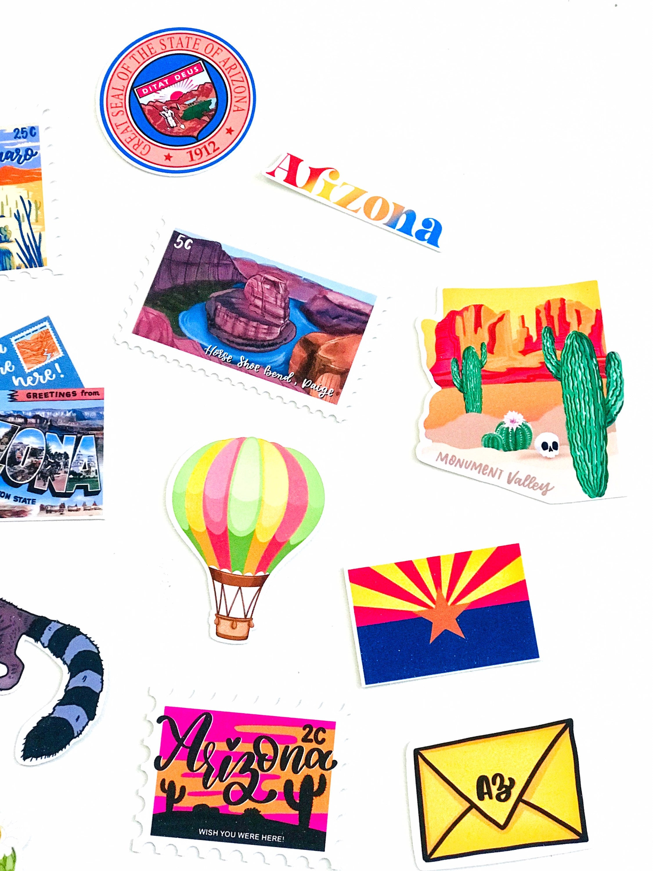 ARIZONA Love State Sticker Pack - Etsy