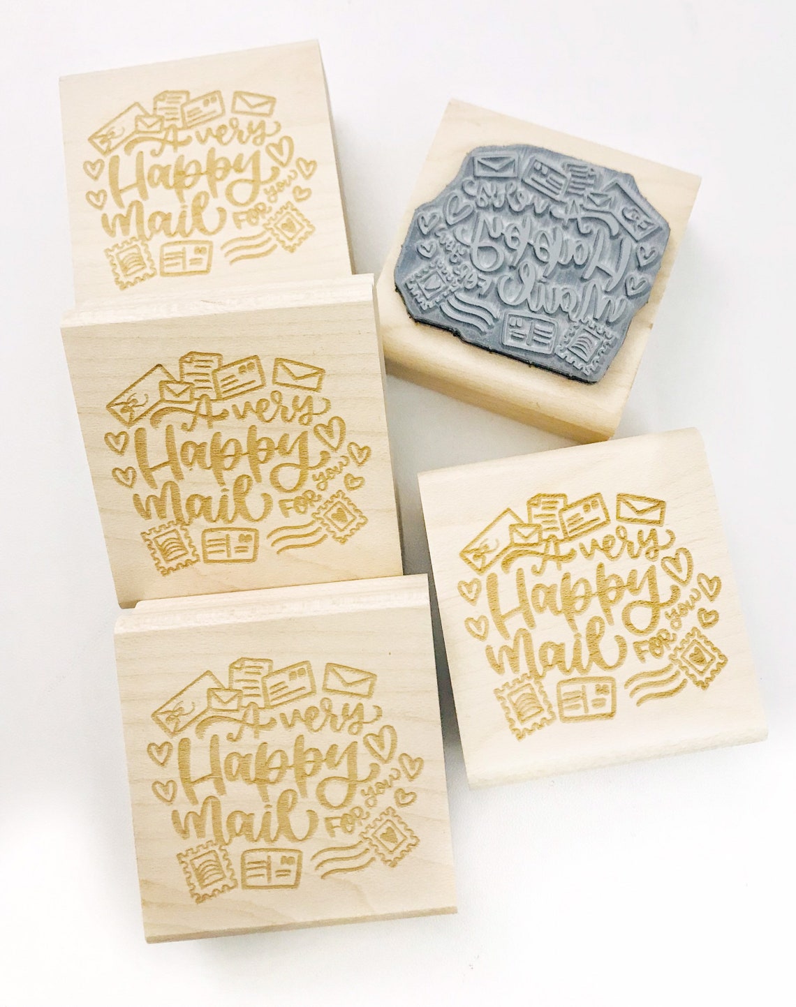 PATREON EXCLUSIVE STAMP Designs Rubber Stamp Snail Mail | Etsy