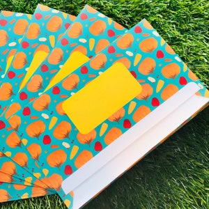 Fall Harvest Envelope Set | Set of 5 Snail Mail Envelopes - Etsy