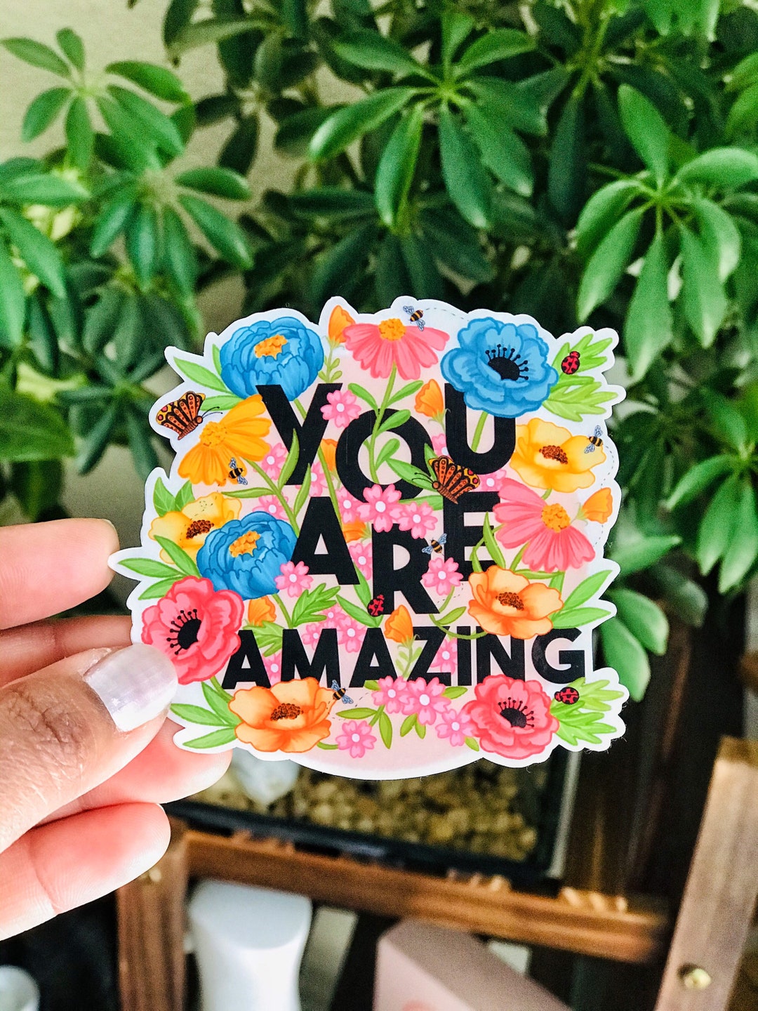 You Are Amazing Sticker Single - Etsy
