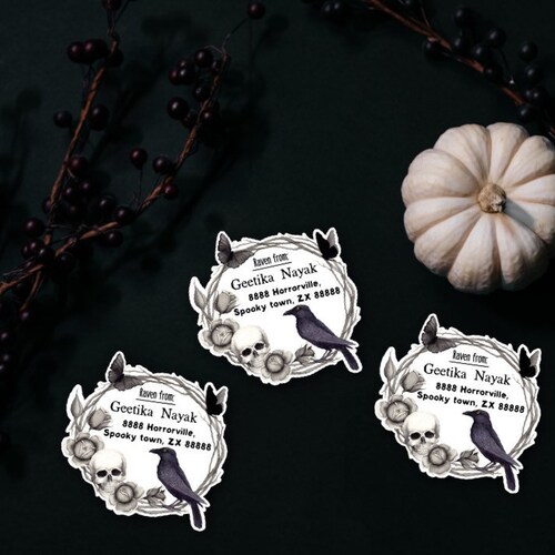 Tulips/spring Flowers Personalised Address Labels 42 Custom - Etsy UK