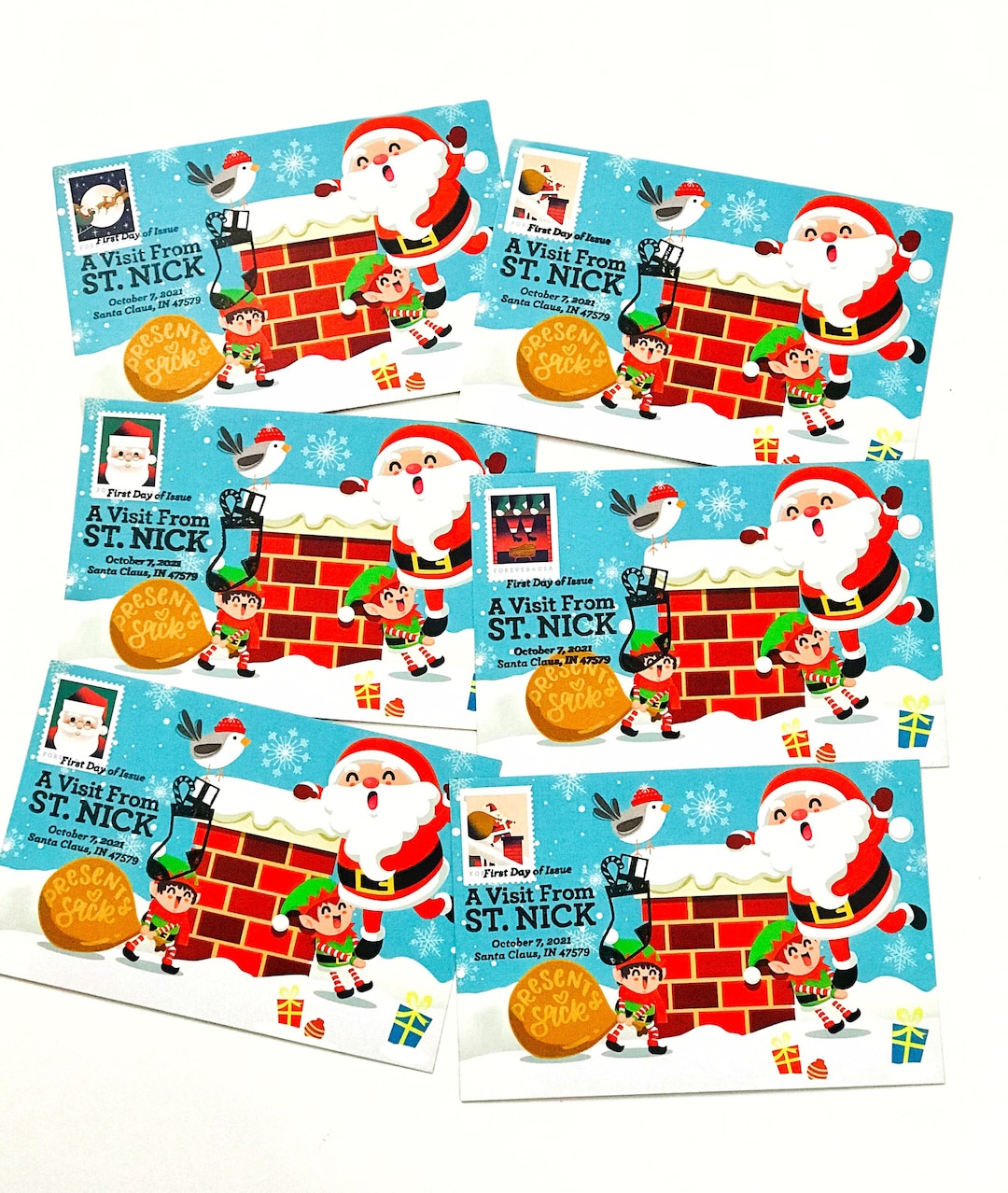 A Visit From St. Nick 2021 Maximum Cards | Maxi Card - Etsy