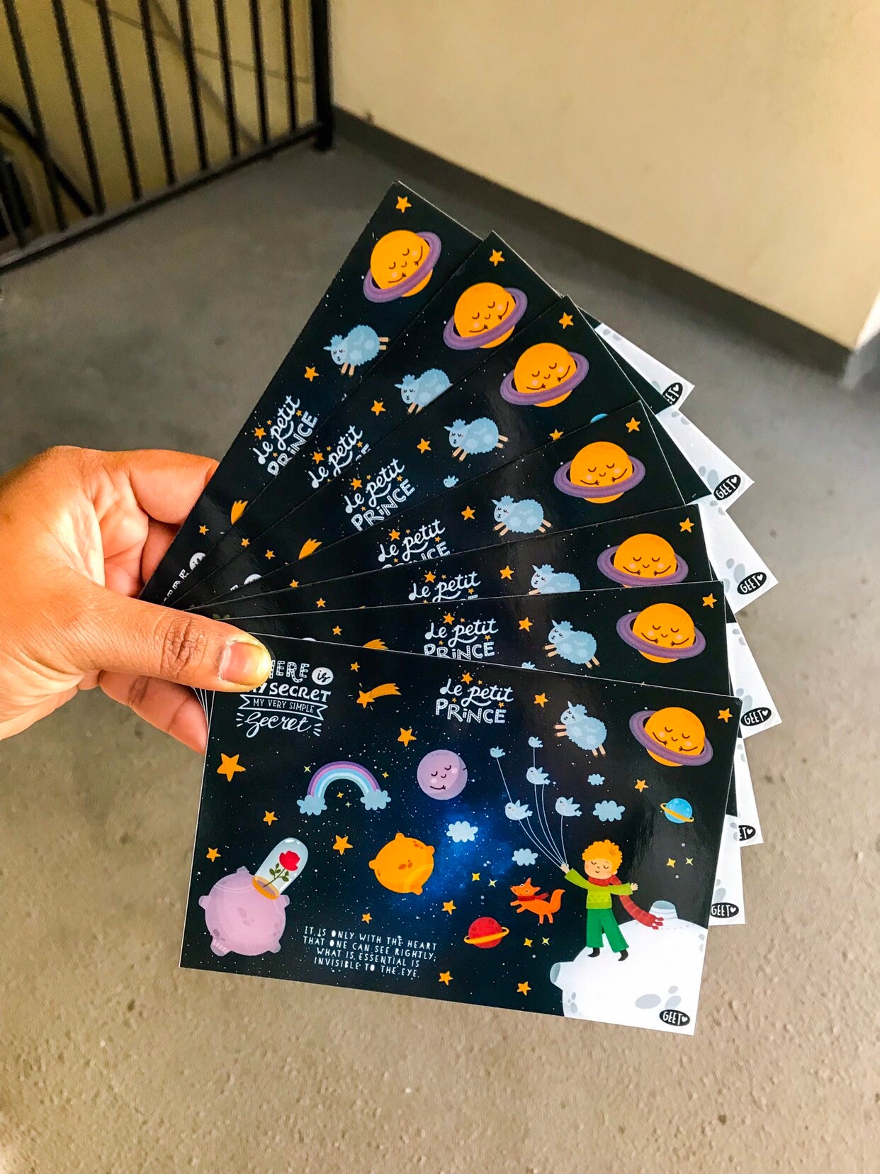 The Little Prince Postcards Le Petit Prince - Etsy