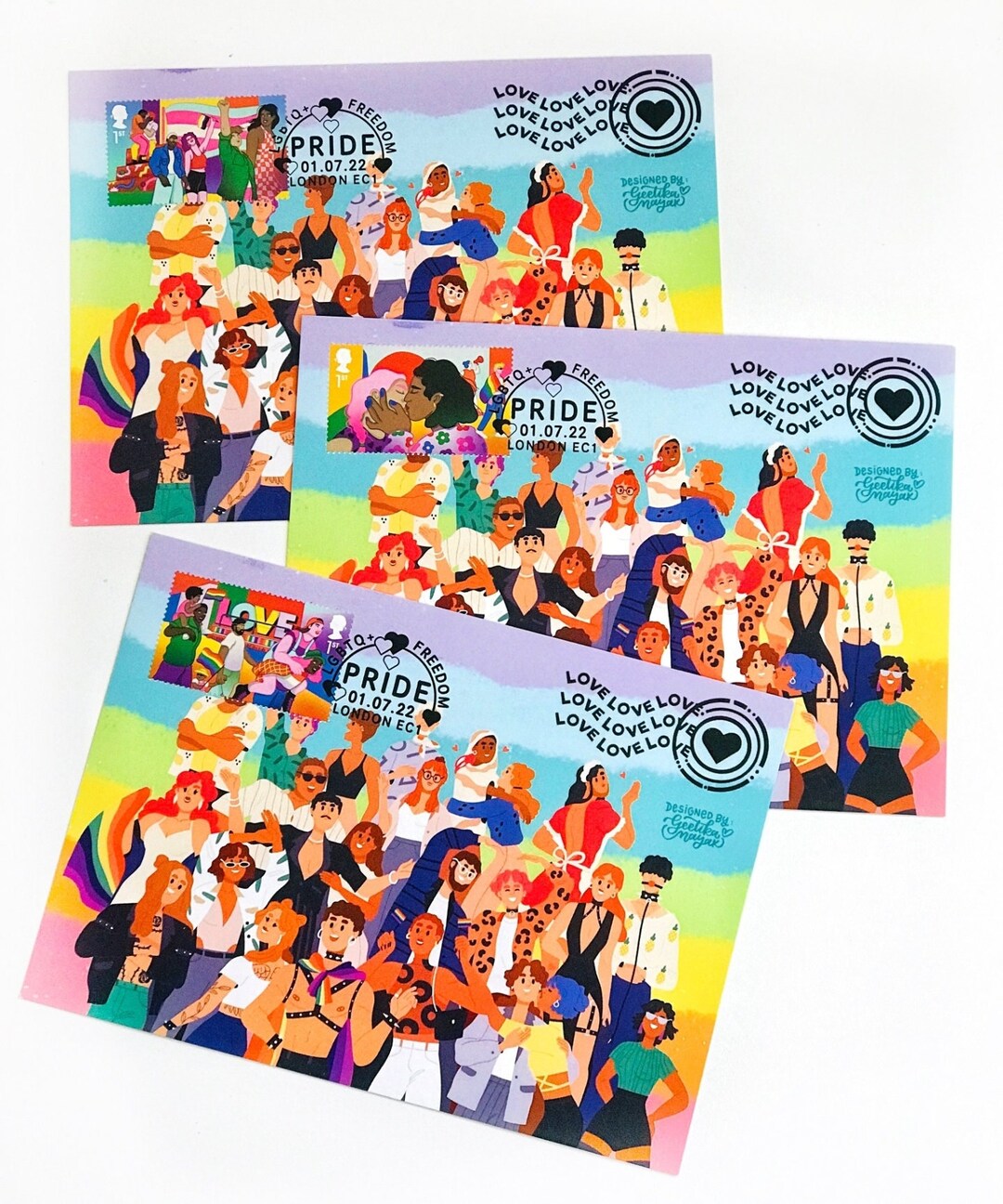 PRIDE Maxi Cards - Etsy