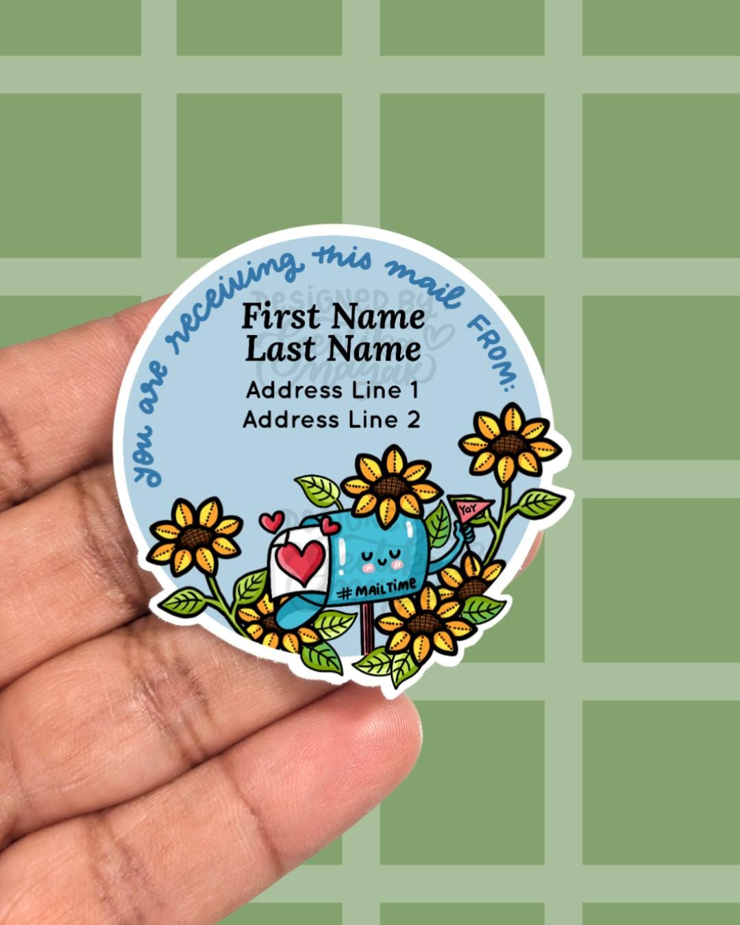 Mailbox Guy Address Label Pack - Etsy