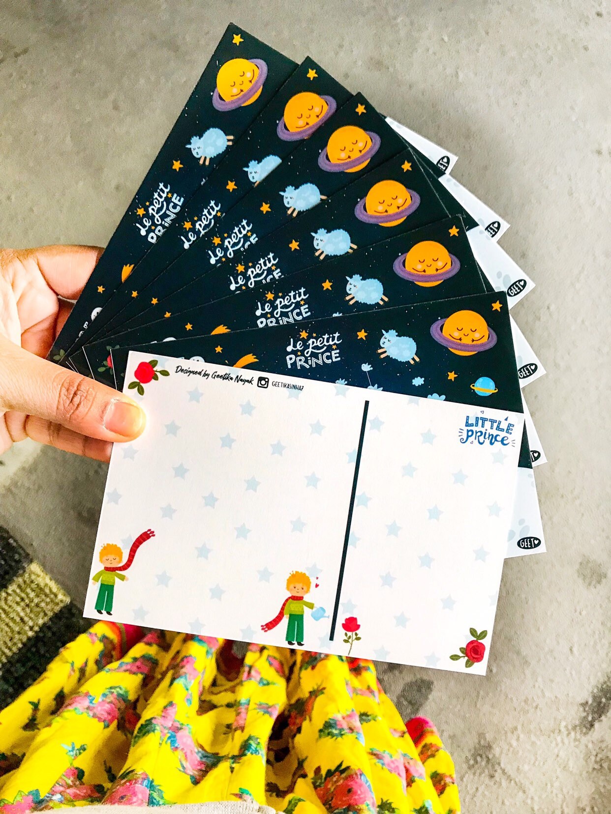 The Little Prince Postcards Le Petit Prince - Etsy