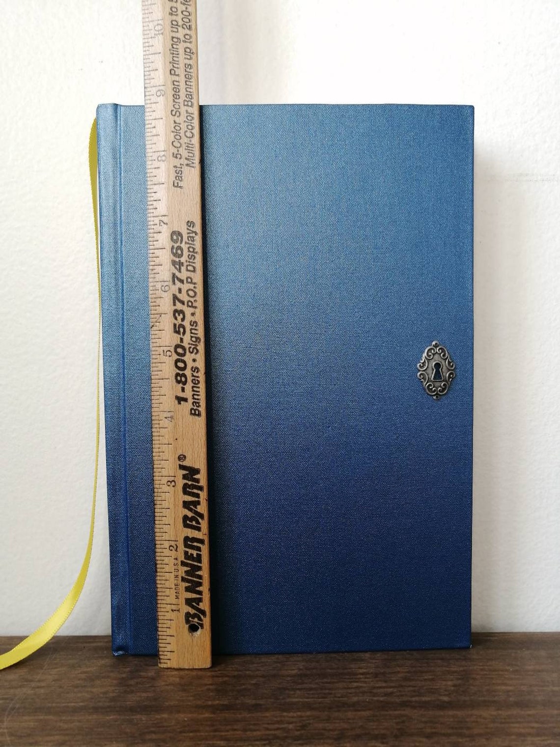 Metallic Blue Blank Book 100 Pages - Etsy