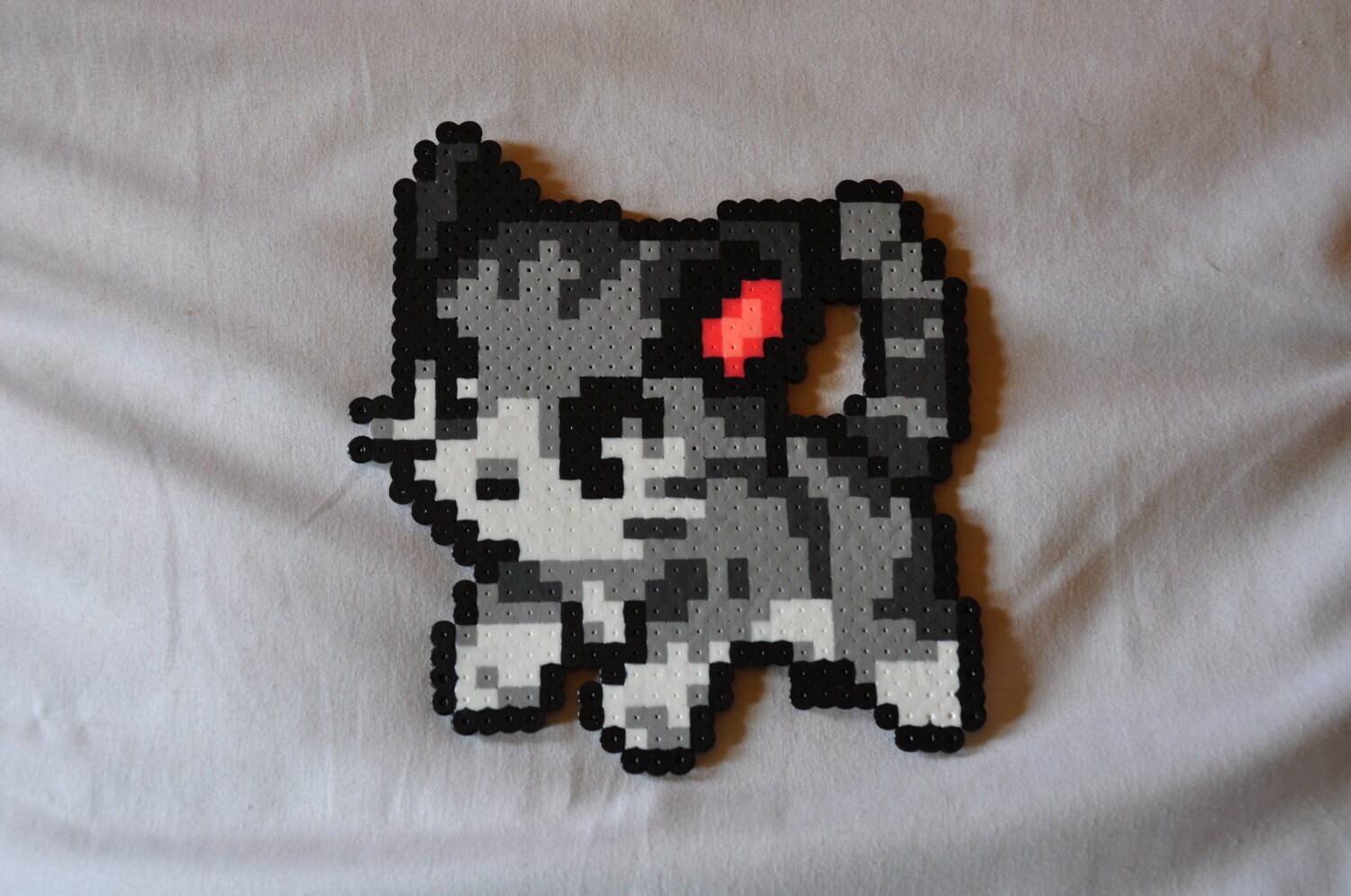 Grey Kitten Perler - Etsy