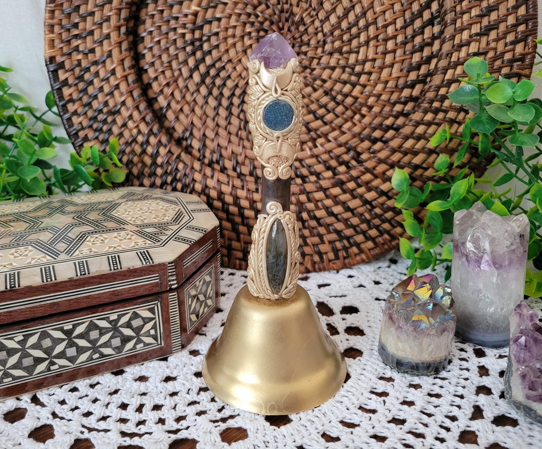 Crystal Altar Bell, Ritual Bell for Altar, Witch's Bell - Etsy
