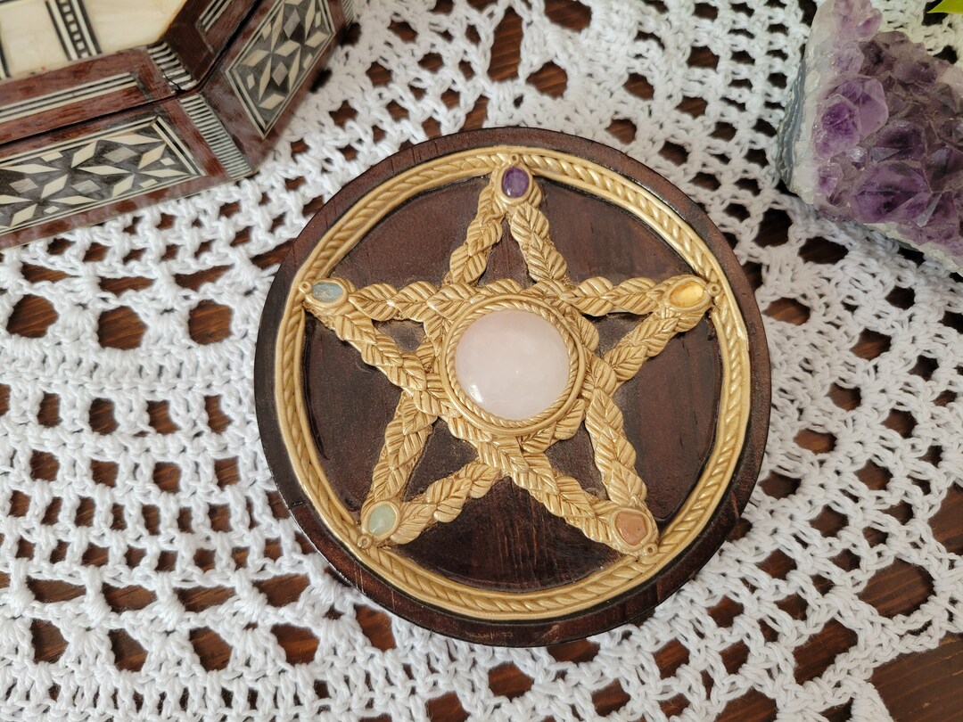 Crystal Pentacle Altar Tile - Etsy
