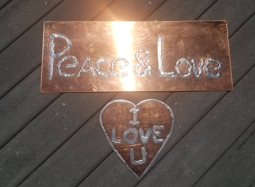 Copper Signs / Custom Fabricated / Handmade / Personalized / Made in ...