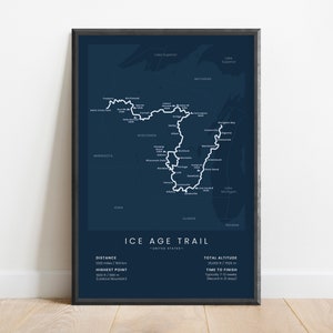 Ice Age Trail Print | Ice Age Trek Wall Art | Wisconsin National Scenic ...