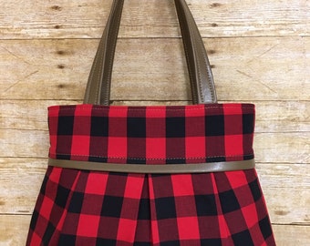 Plaid handbags | Etsy