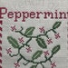 Peppermint Cross Stitch Christmas Pattern Instant Download PDF | Etsy