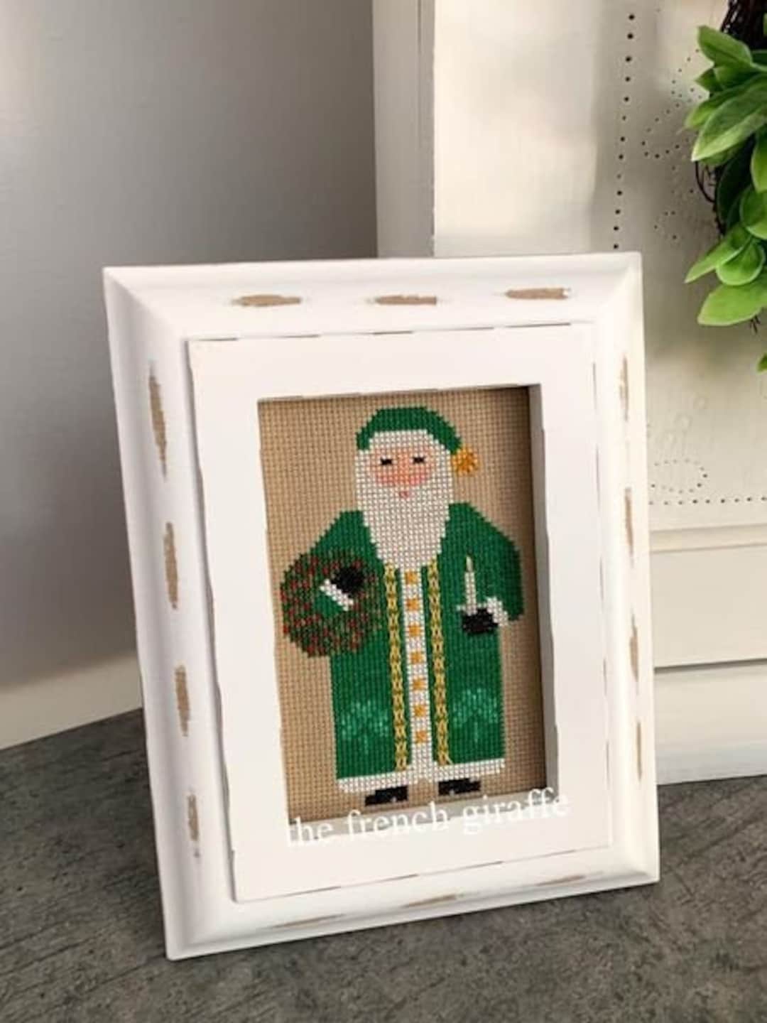 Irish Santa Claus Father Christmas Ireland Cross Stitch Pattern Instant ...
