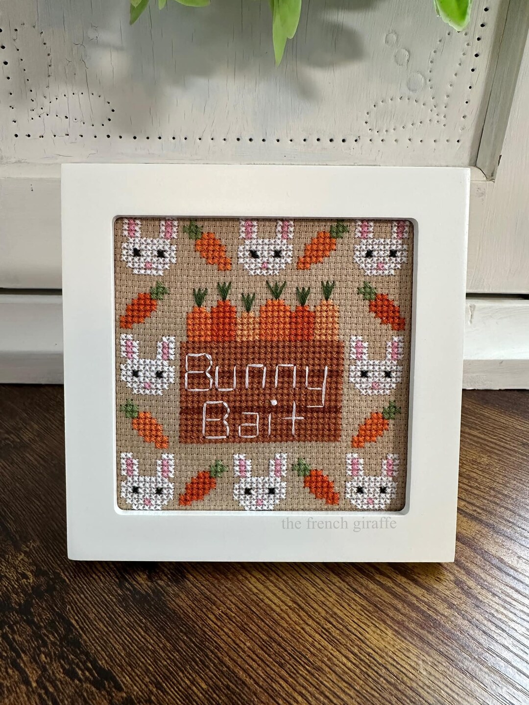 4x4 Bunny Bait Crossstitch Pattern Instant Download PDF Cross Stitch ...