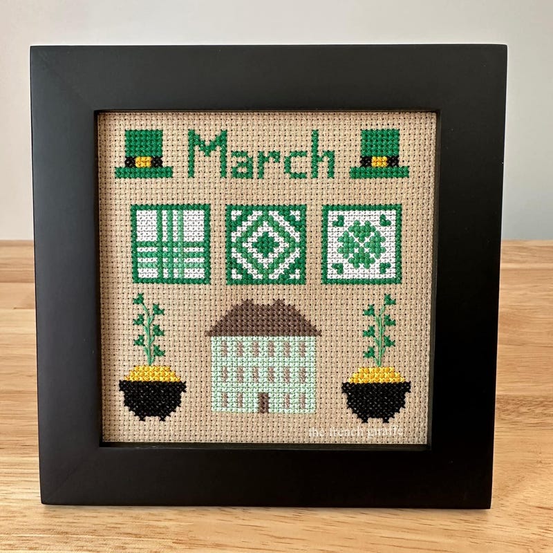 St Patrick Wall Quilt - Etsy