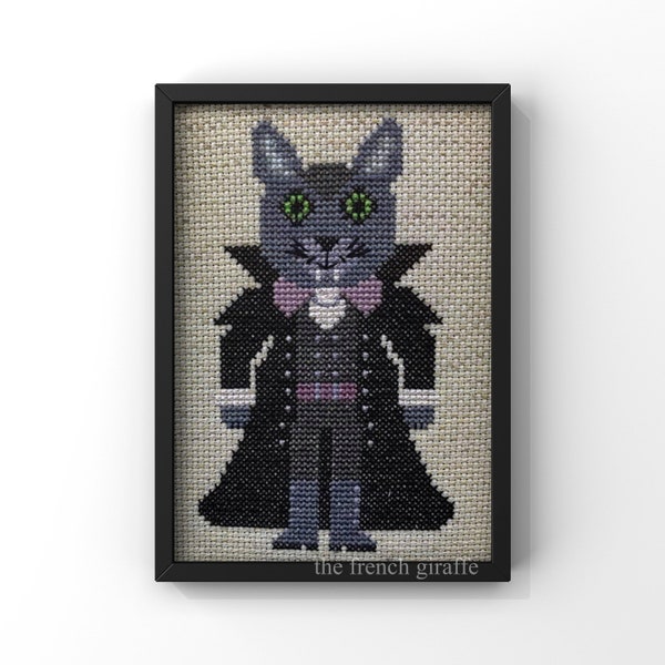 Vampire Fangs Cross Stitch Pattern - Etsy