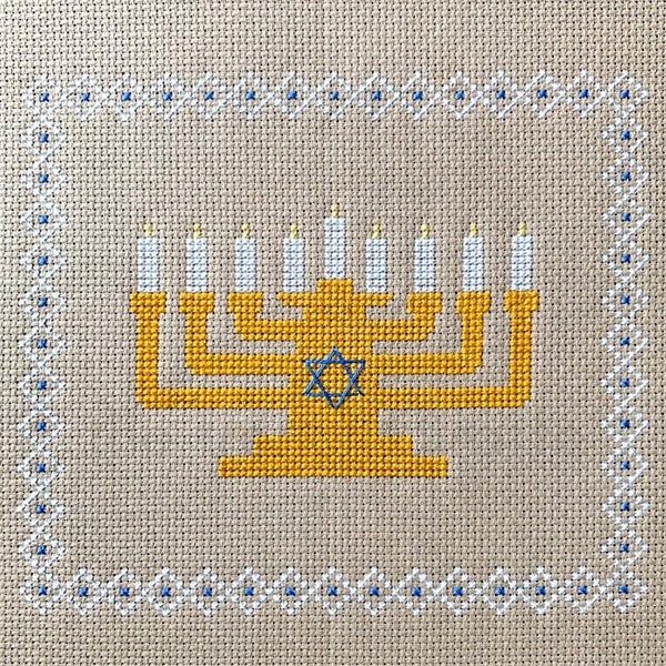 Jewish Cross Stitch - Etsy UK