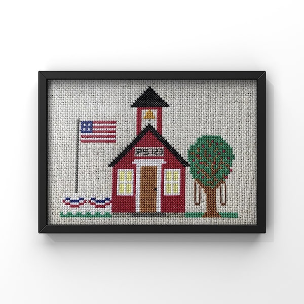 Red School House - Etsy