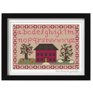 Mini Primrose Sampler February Crossstitch Pattern Instant Download PDF ...