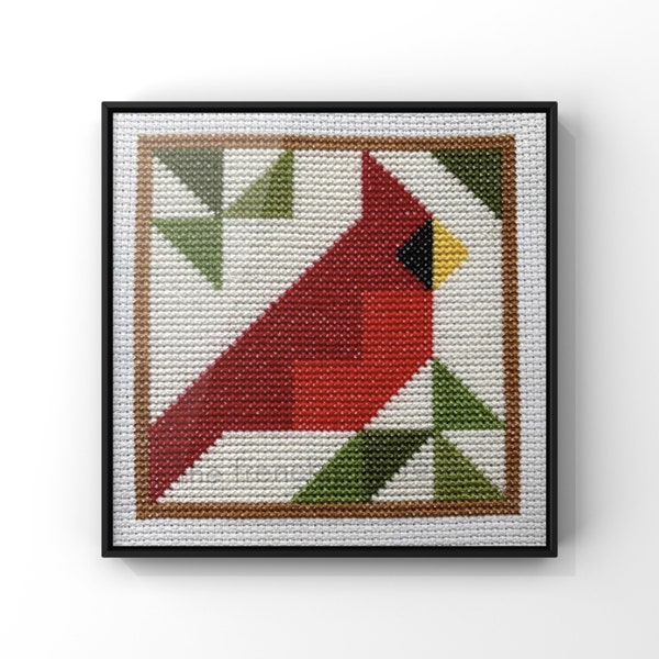 Cardinal Barn Quilts - Etsy