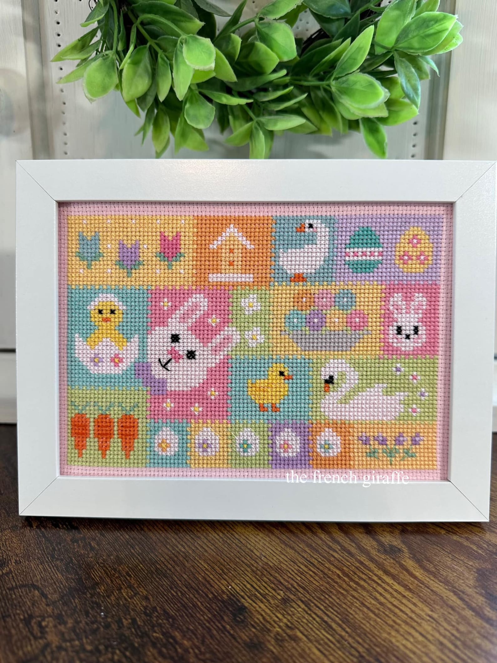 Easter Collage Spring Quilt Cross Stitch Pattern Instant Download PDF ...