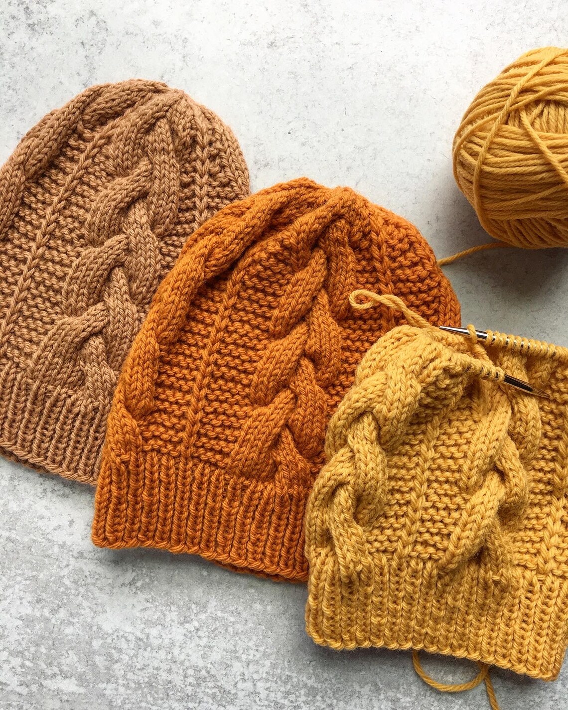 Knit Hat Pattern Knitting Patterns Knit Hat Pattern PDF | Etsy