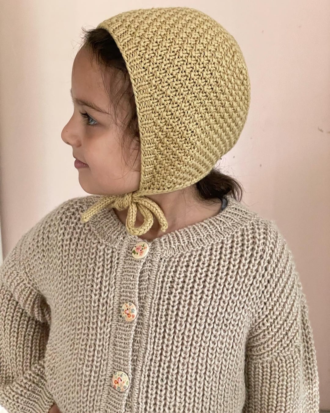 Pattern Baby Bonnet, Knit Hat Pattern, Knitting Patterns, Knit Hat ...