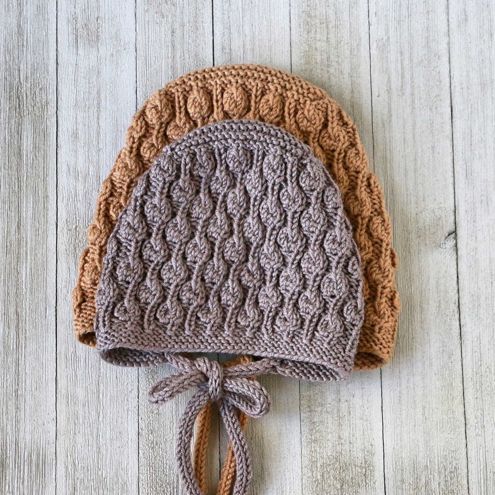 Pattern Baby Bonnet Knit Hat Pattern Knitting Patterns Knit - Etsy UK