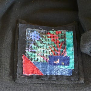 Handmade Boro Patch: Japanese Sashiko Embroidery Fabric - Etsy