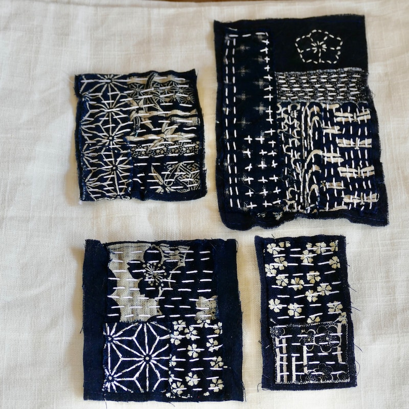 Linen Boro Sashiko Patch - Etsy