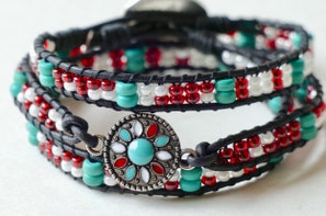 Beaded Cuffs - Etsy