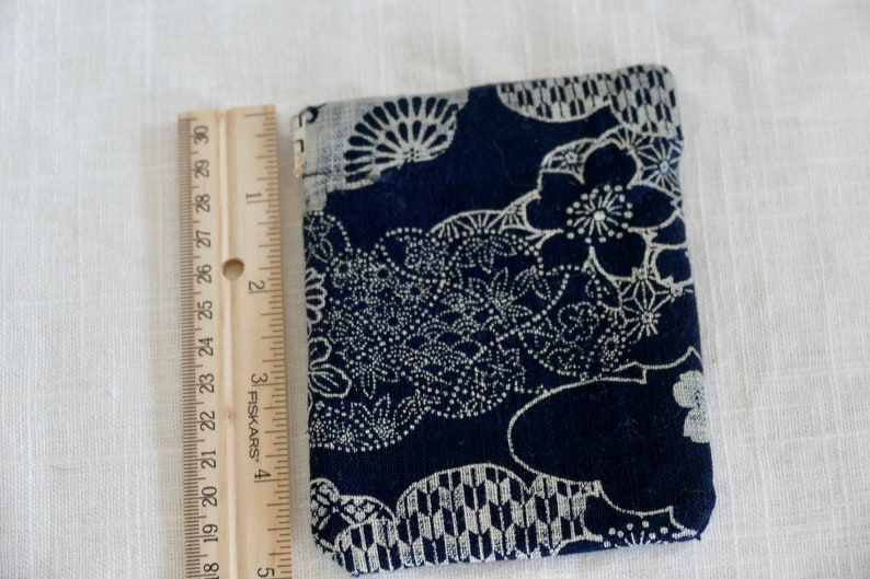 Japanese Fabric Snap Pouch: Handmade Coin Purse, Gift Card Holder - Etsy