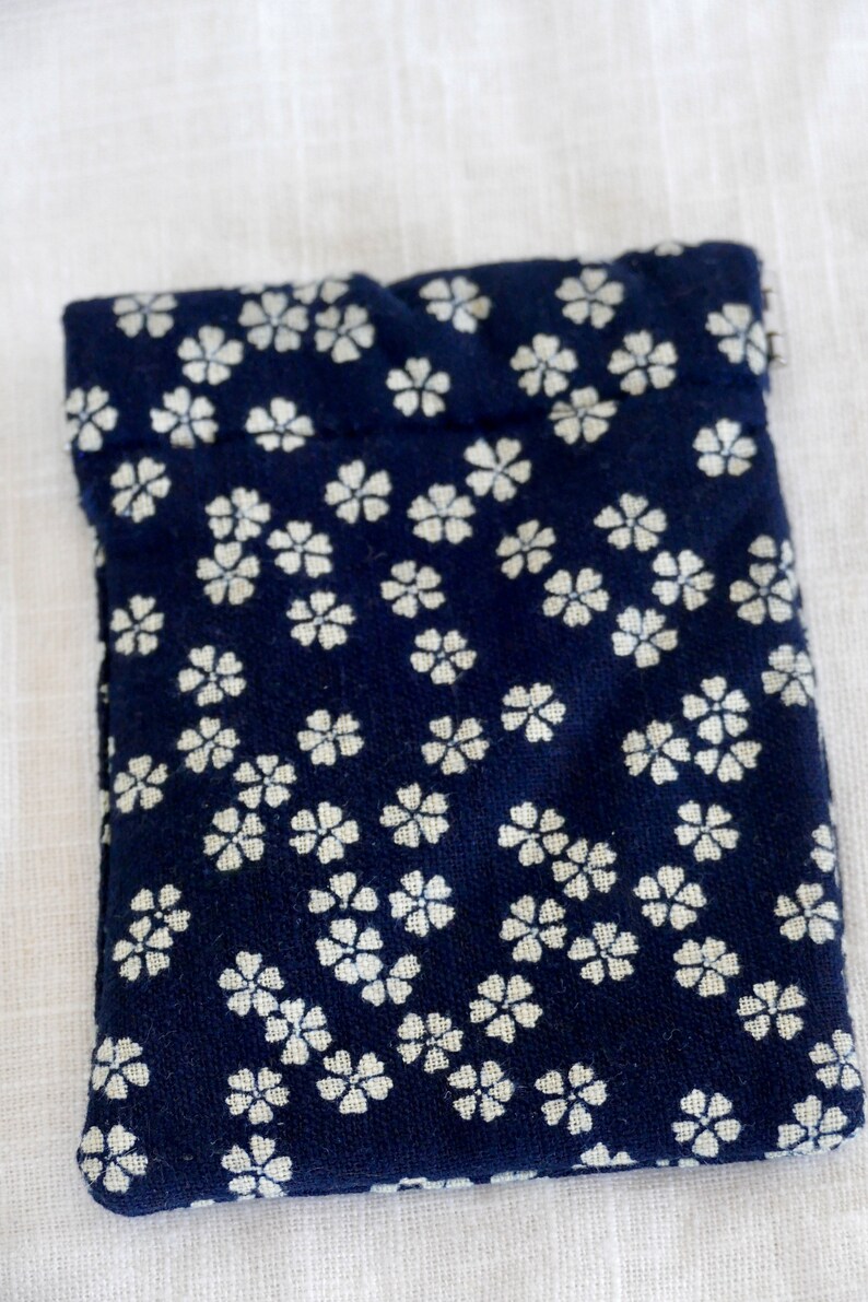Japanese Fabric Snap Pouch: Handmade Coin Purse, Gift Card Holder - Etsy