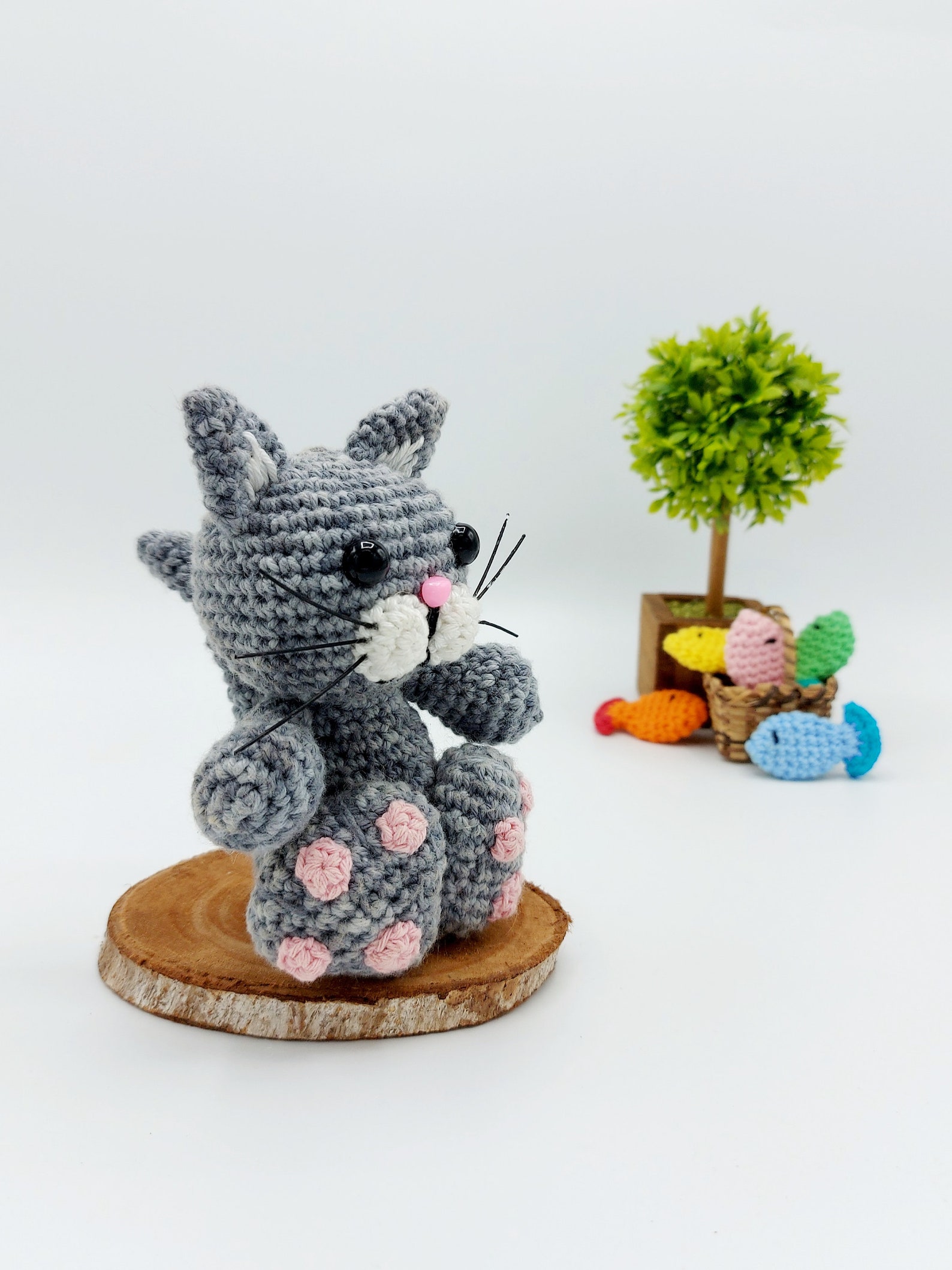 PATTERN: Cute Cat Crochet Pattern Amigurumi Crochet Pattern - Etsy
