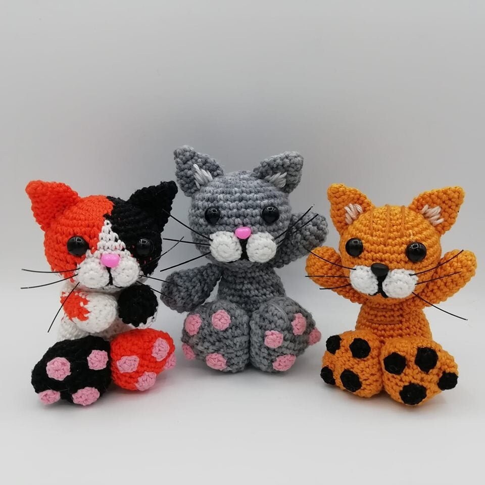 PATTERN: Cute Cat Crochet Pattern Amigurumi Crochet Pattern - Etsy