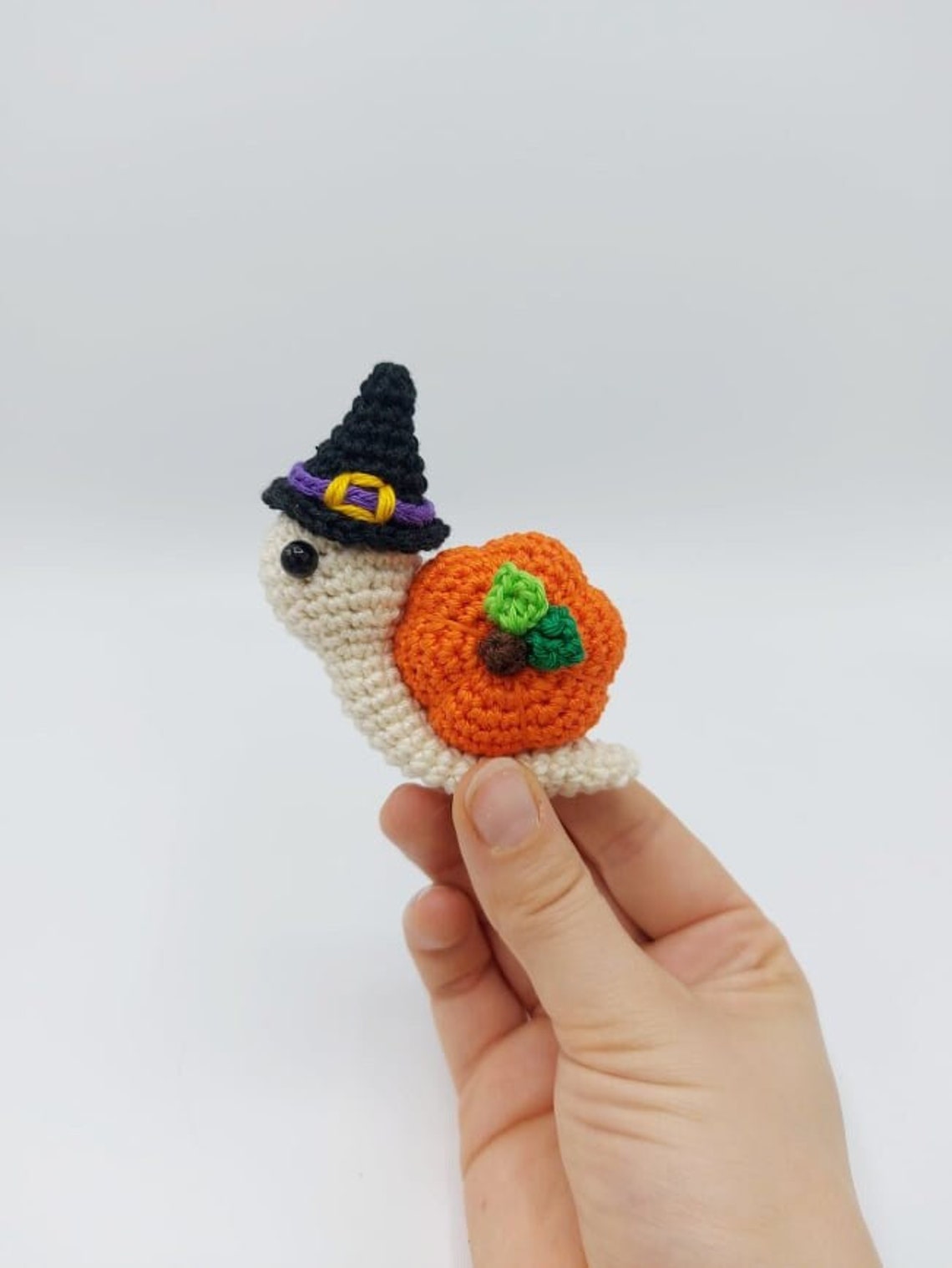 PATTERN: Pumpkin Snail Crochet Pattern Amigurumi Crochet - Etsy