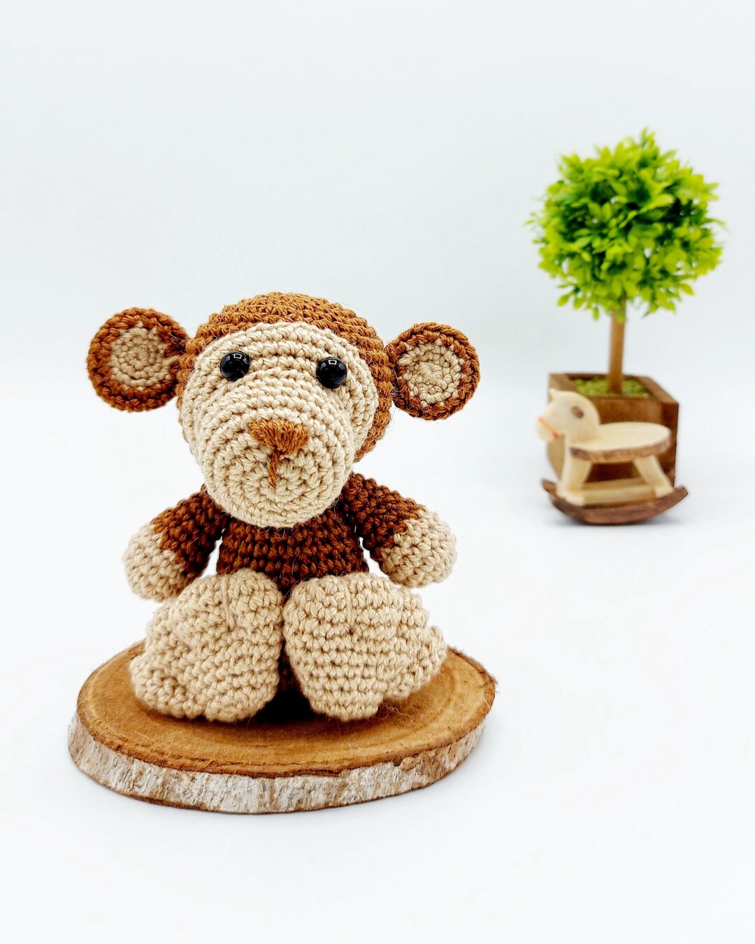 PATTERN: Crochet Monkey Pattern, Amigurumi Crochet Pattern, Marvin, the ...