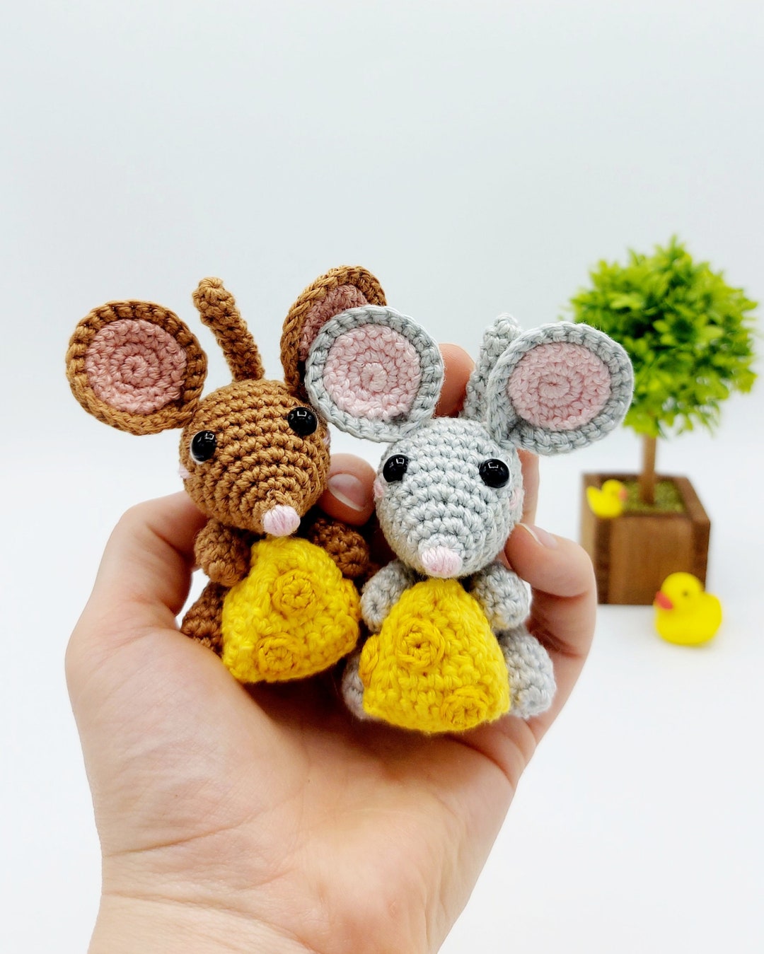 PATTERN: Amigurumi Mouse Pattern Crochet Pattern Mouse Snip and Ottie ...