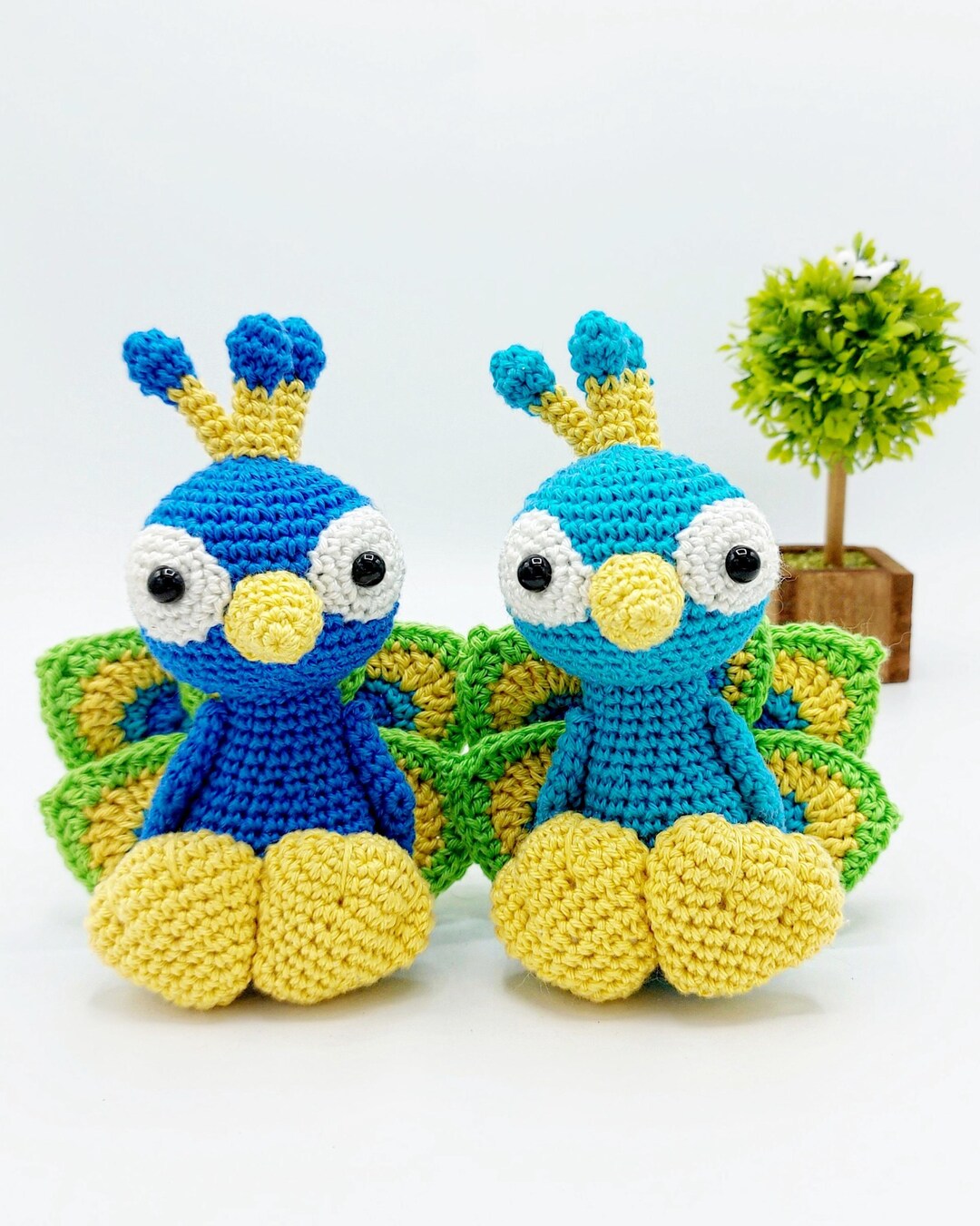PATTERN: Peacock Crochet Pattern - Amigurumi Crochet Pattern ...