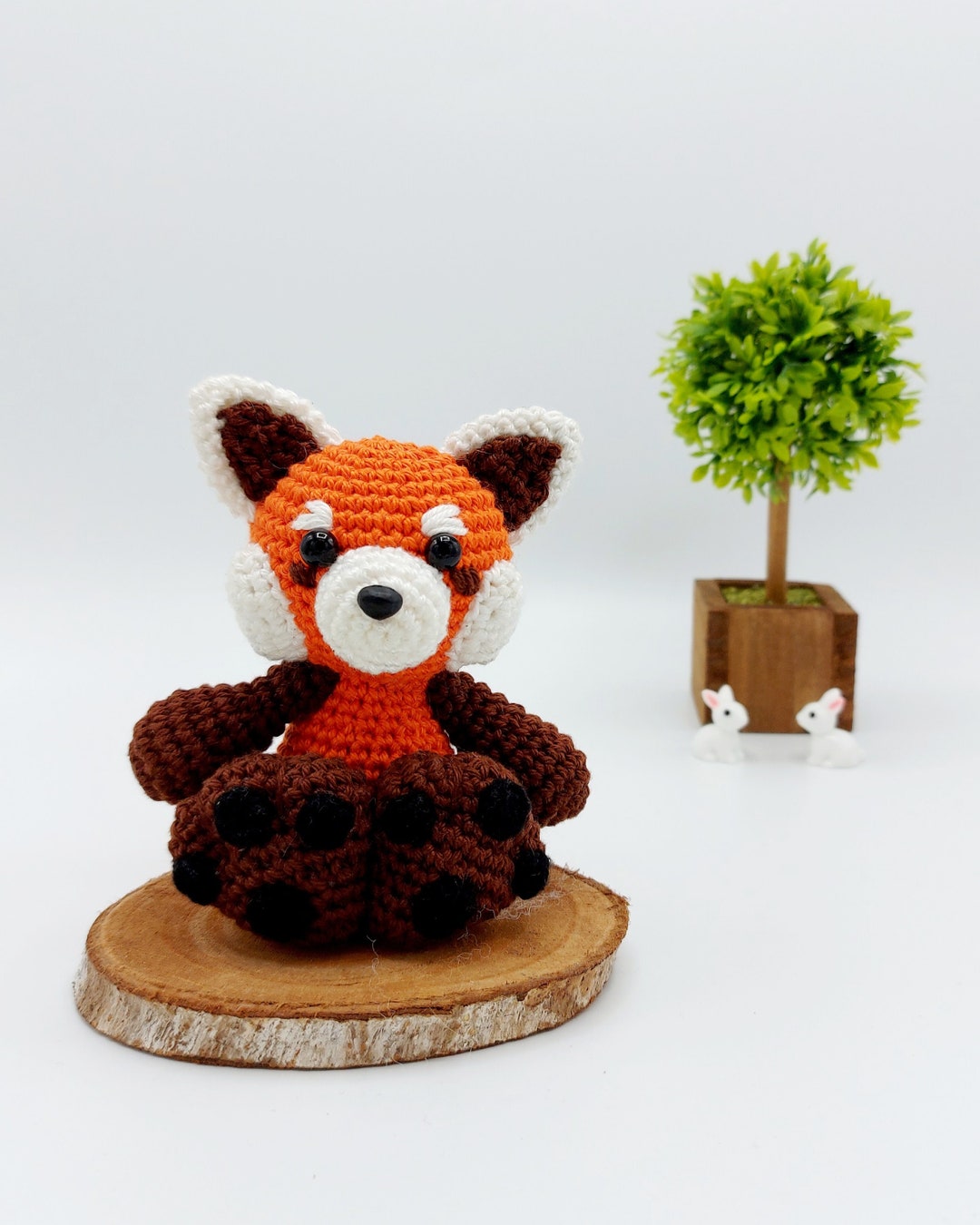 PATTERN: Crochet Red Panda Pattern Amigurumi Crochet Pattern - Etsy