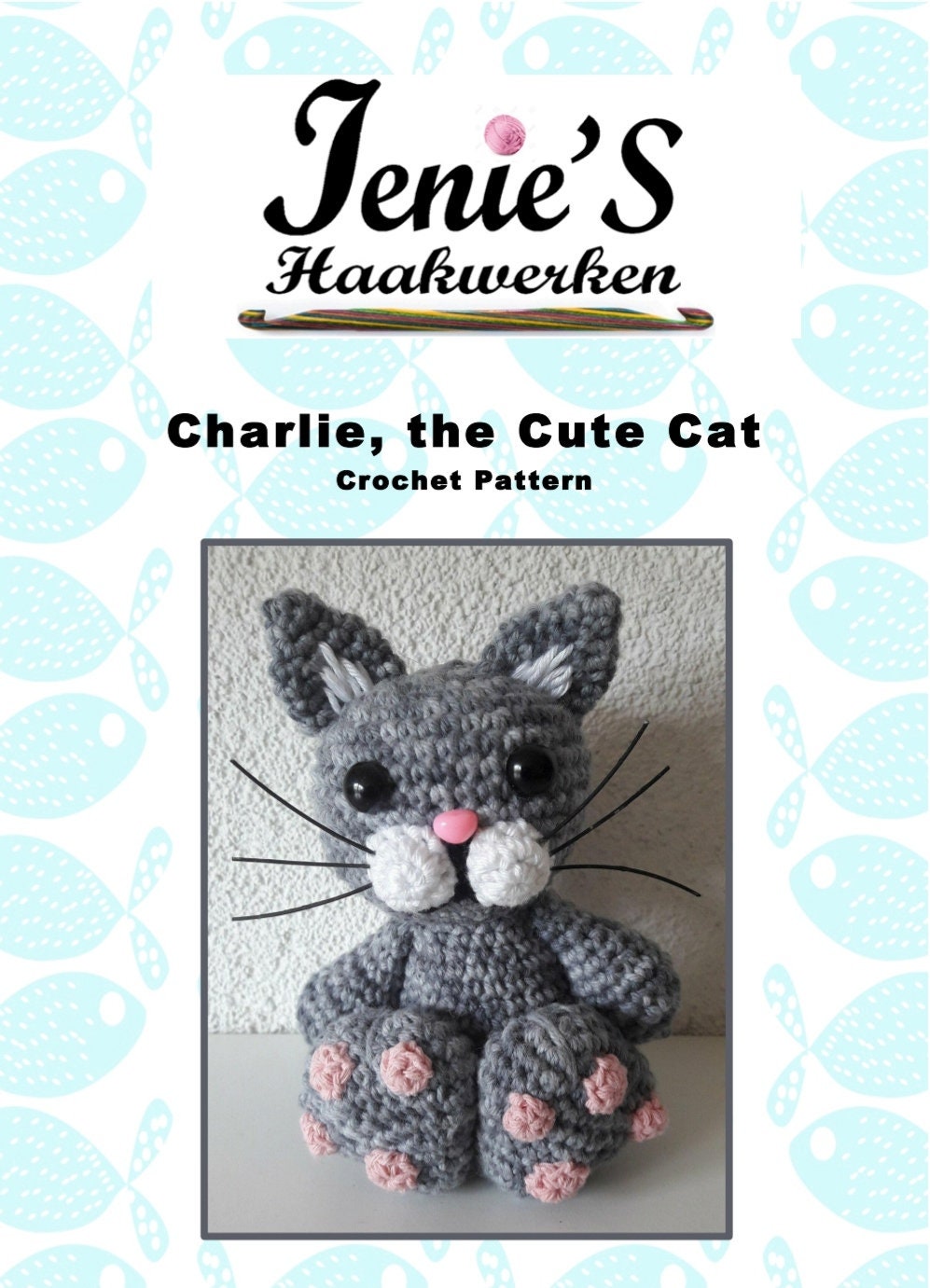 PATTERN: Cute Cat Crochet Pattern Amigurumi Crochet Pattern - Etsy
