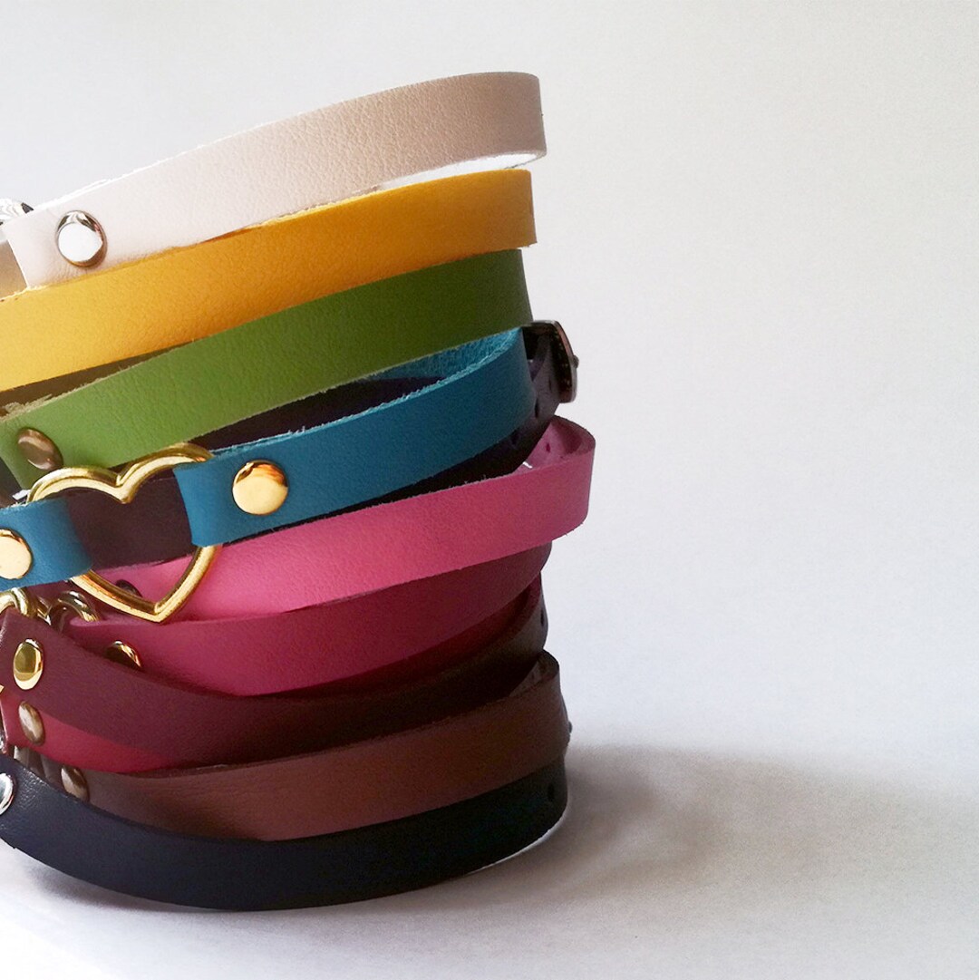 Heart Choker. BDSM Collar. Faux Leather O-ring Choker Necklace. Ddlg ...