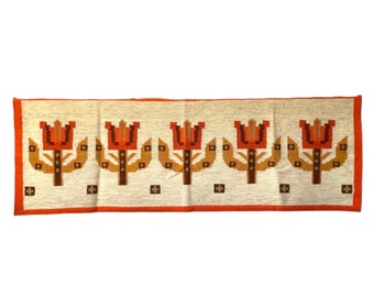 Vintage Mid Century Hand Woven Wool Tapestry From Eva Nemeth ...